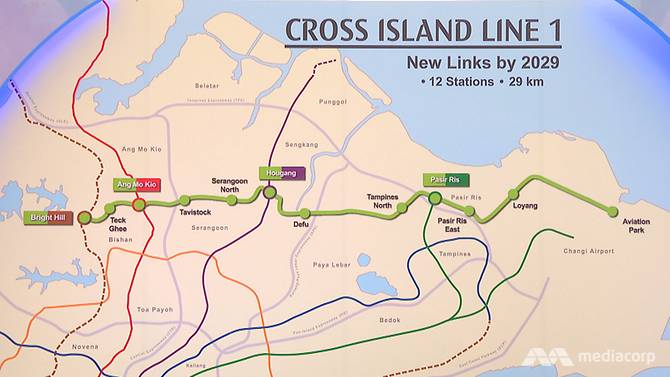 wildsingapore news: First phase of Cross Island Line to be completed by ...