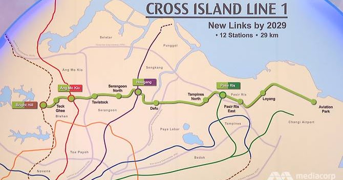 wildsingapore news: First phase of Cross Island Line to be completed by ...