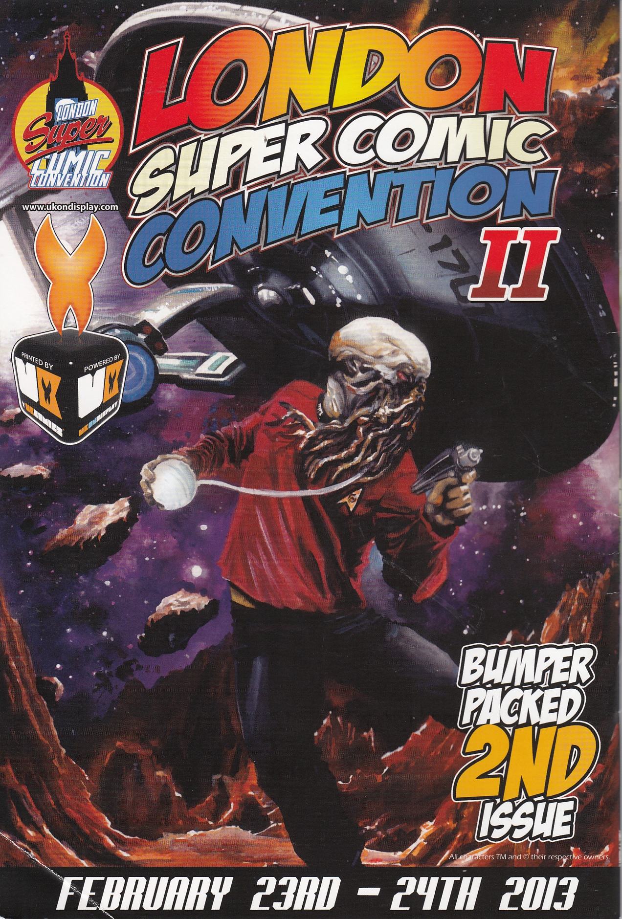 Boys Adventure Comics: London super comic convention, 2012-2017