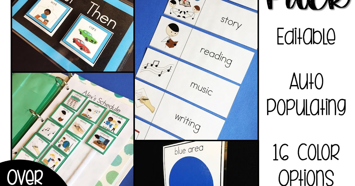 The Ultimate Visual Schedule - Supports for Special Students