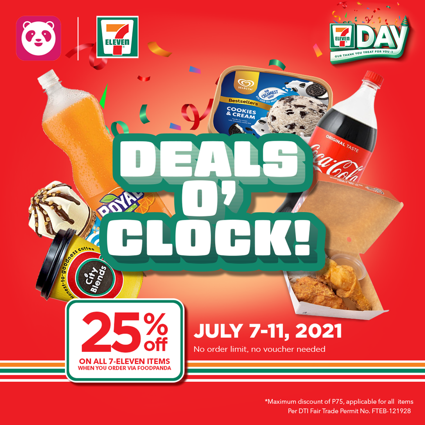 Manila Shopper: 7-Eleven Day 2021: Over 250 items at 50% OFF