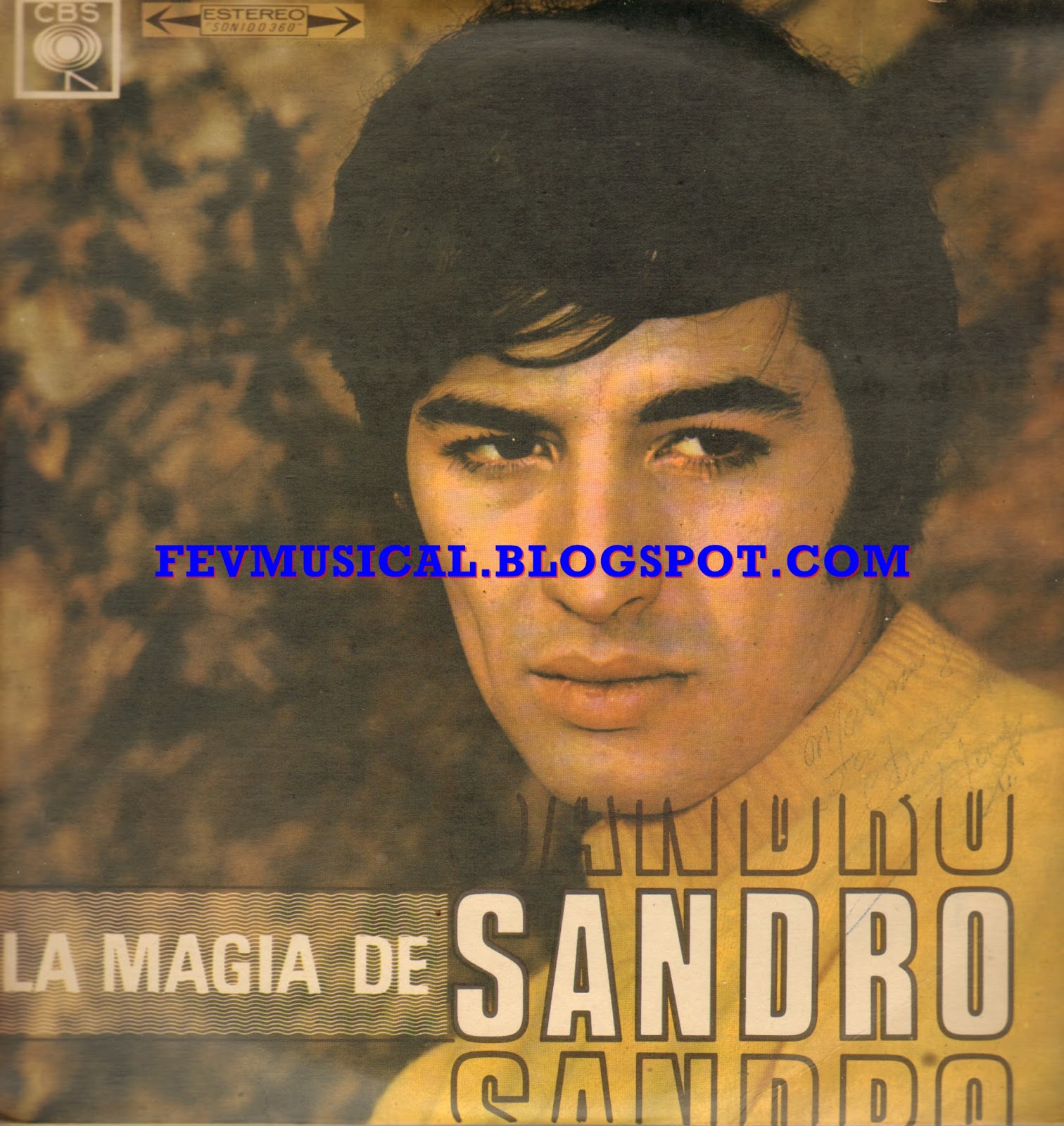 FEV MUSICAL: 1960's - Sandro - La Magia De Sandro (CBS)