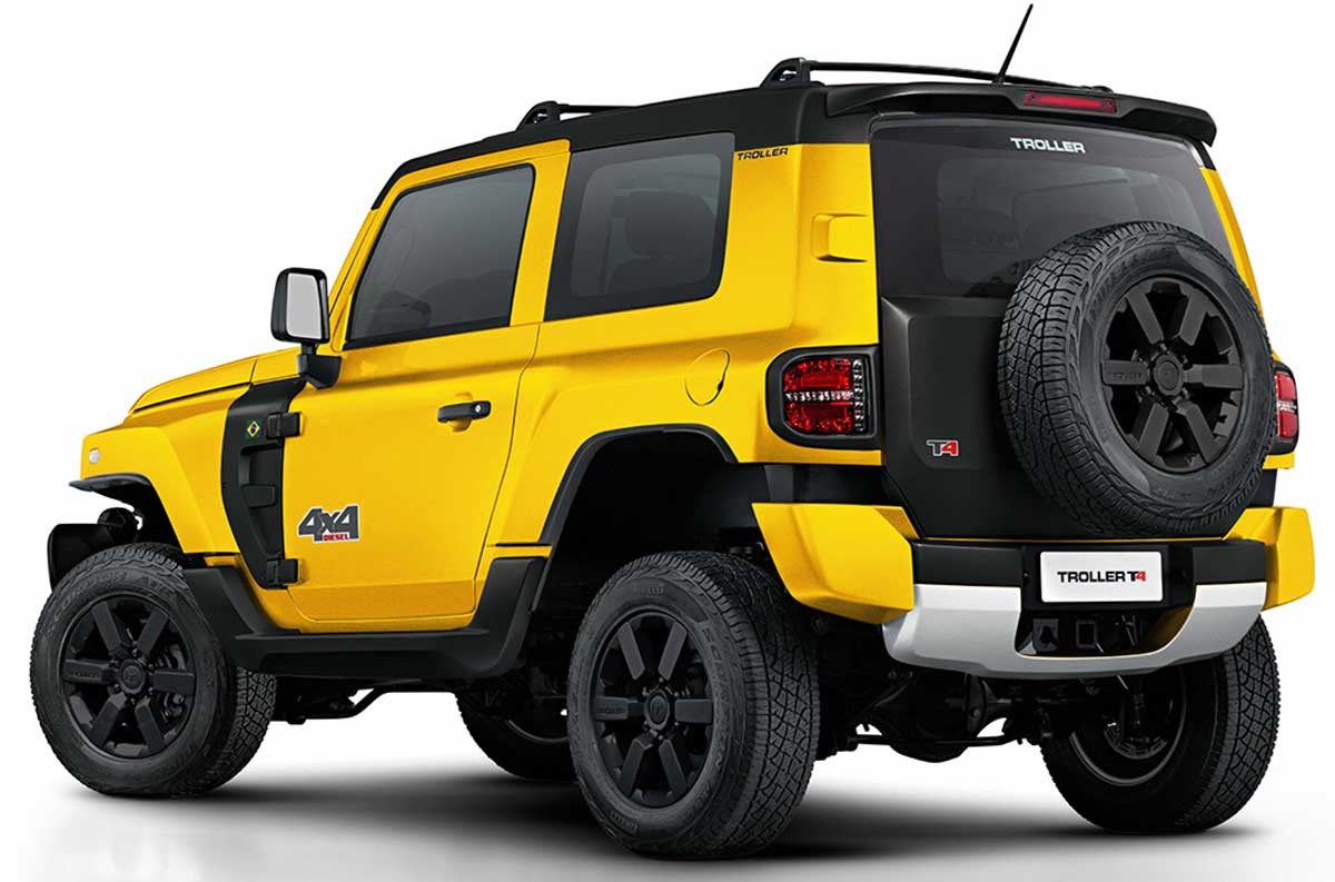 Troller lança a linha 2020 do T4 por R$140.990 com novidades na paleta ...