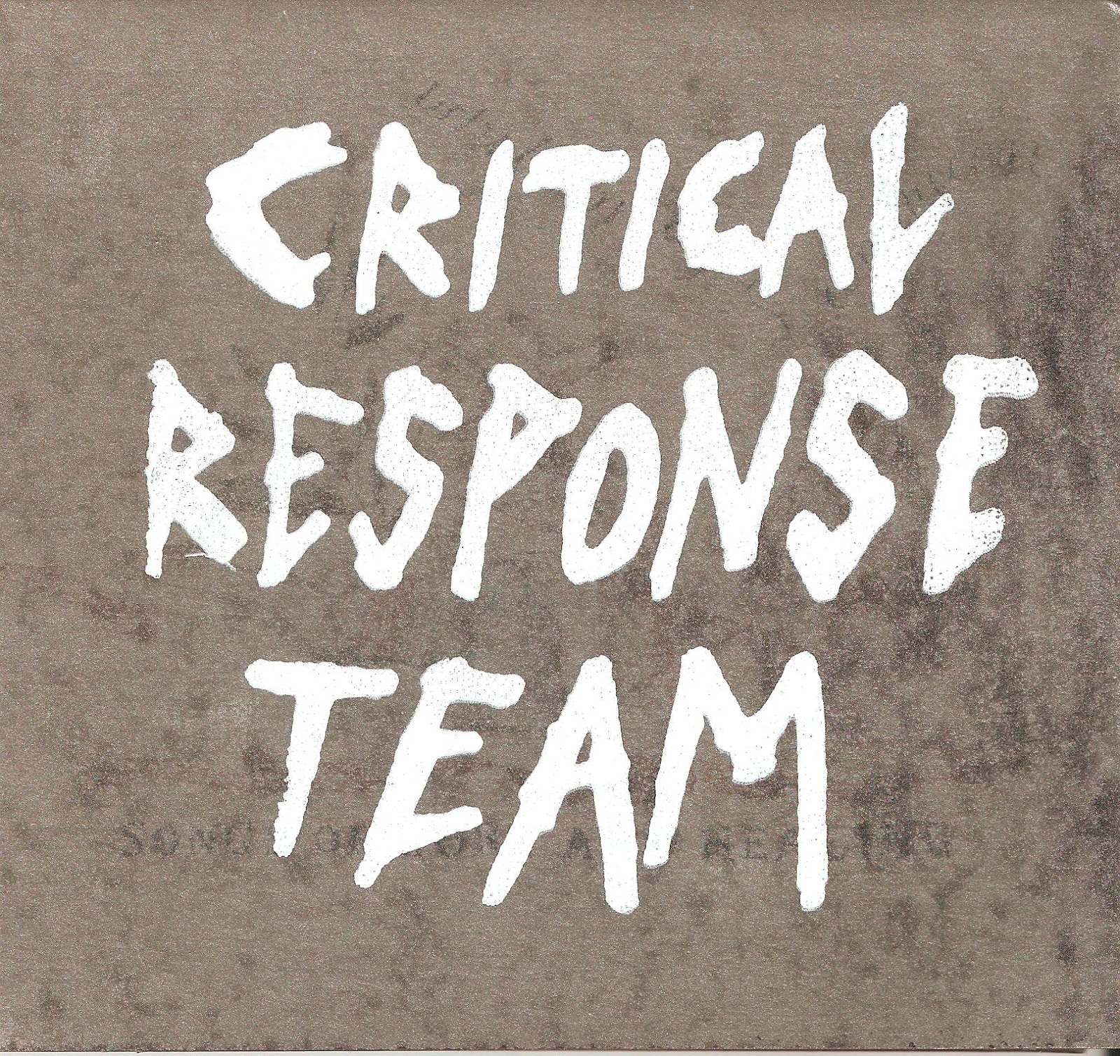 Remote Outposts: CRITICAL RESPONSE TEAM - CD-R - 2008