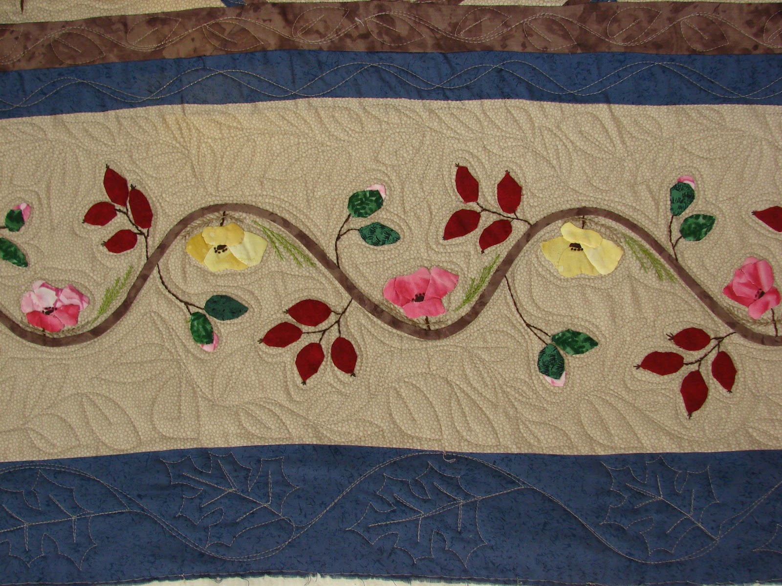 Quilt Vine: All Hand Applique'd