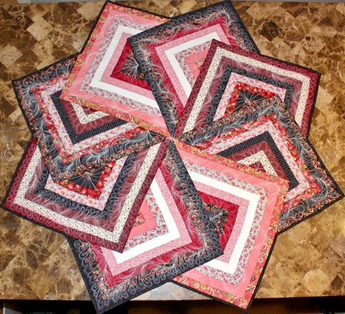 Quilt Today: Strata Star Table Topper - Quilt Tutorial