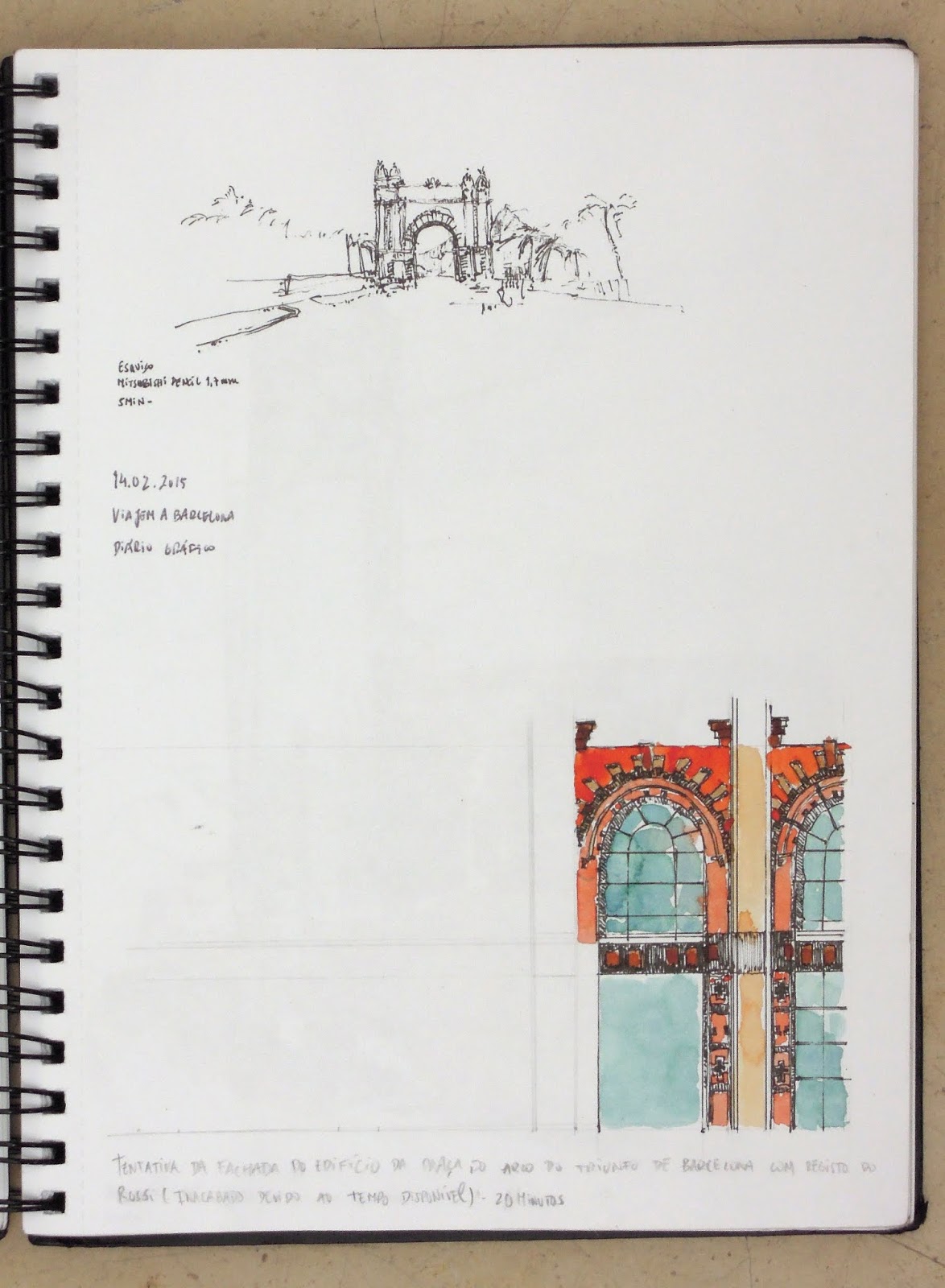 Desenho 2 - FAUP: 5. Hugo Rebelo 2014-2015