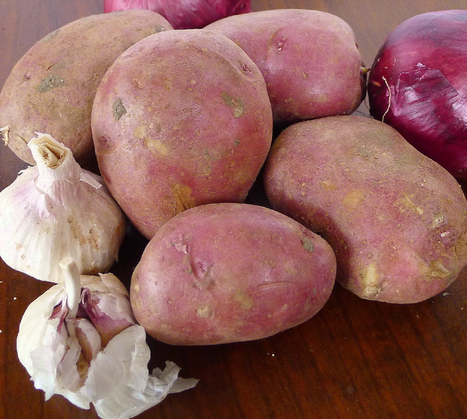 MY KITCHEN IN SPAIN: NEW WAY WITH RED POTATOES