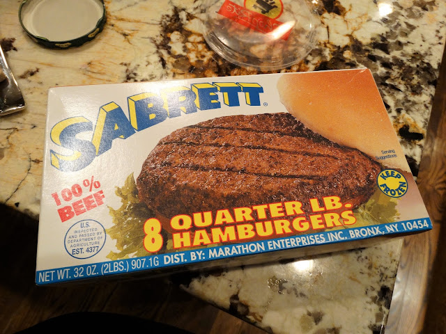 Bill Cianci's (Mostly) Burger Reviews: Sabrett Hamburger Review