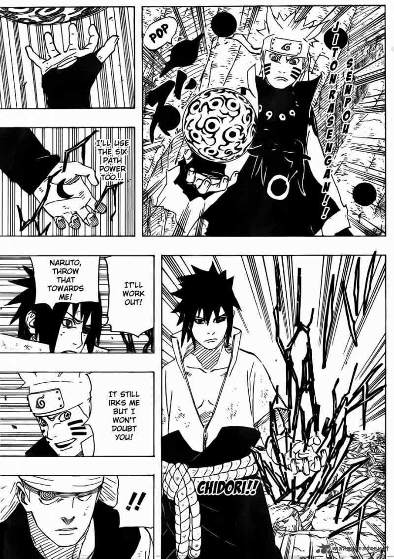 Naruto Videos And Manga: Naruto 674: Sasuke’s rinnegan…!!!