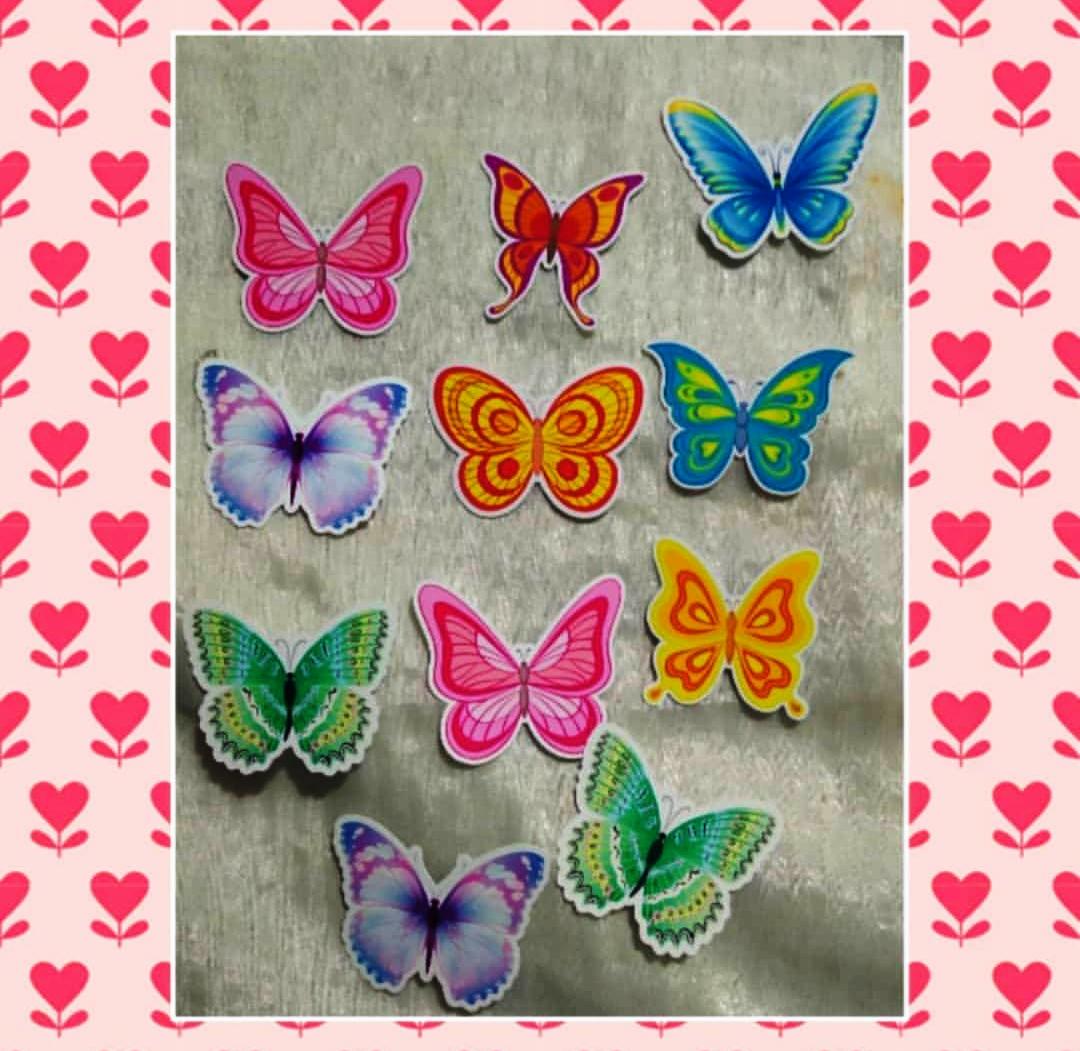 Mariposas a Color - Mis Toppers Tus Toppers
