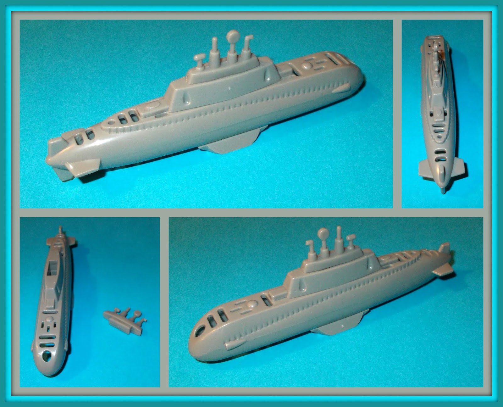 S is for Submarine - on a Card | Small Scale World