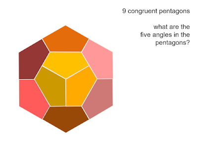 MEDIAN Don Steward mathematics teaching: pentagons and angles