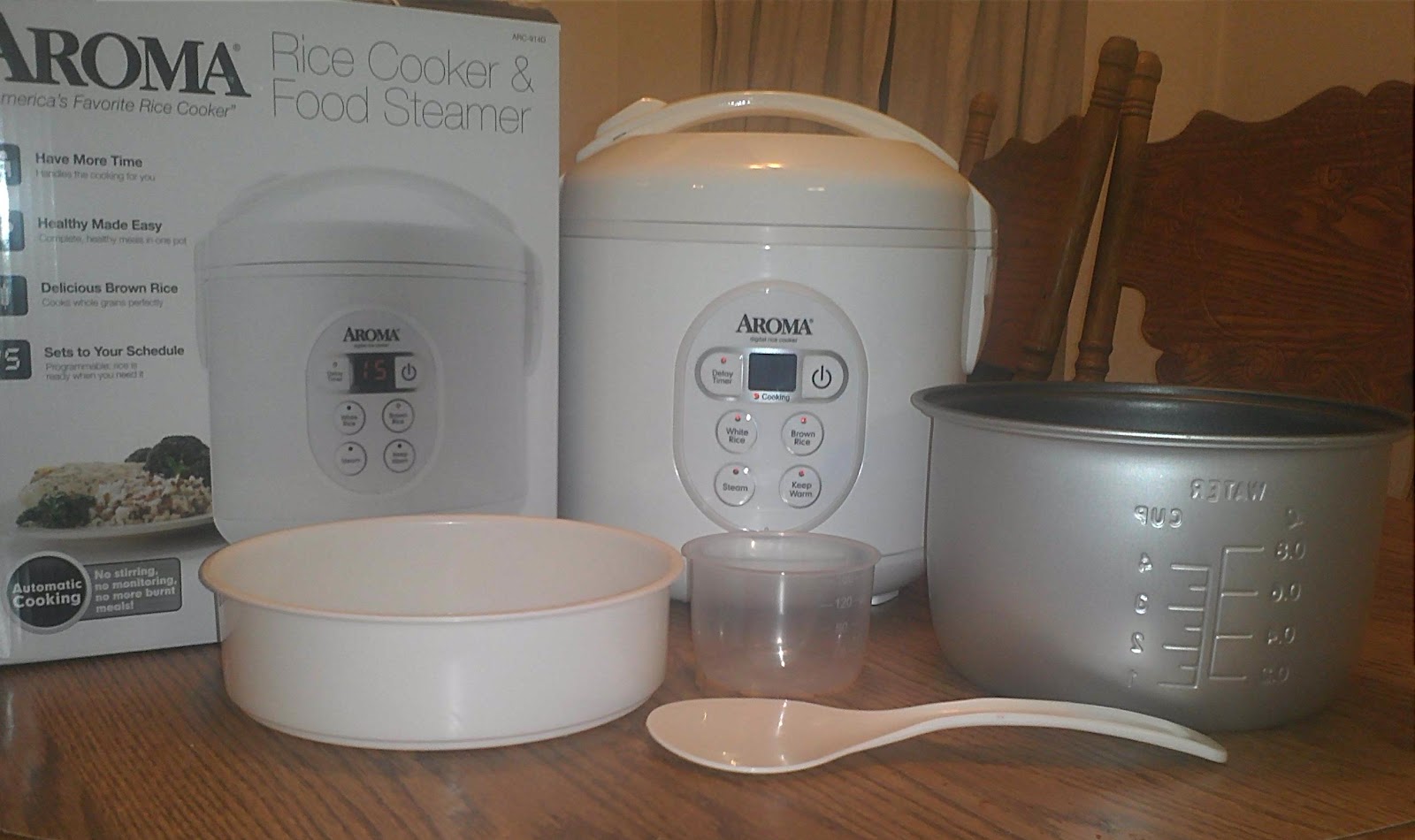If Only Life Could Be That Simple...: Aroma Rice Cooker/Steamer ...