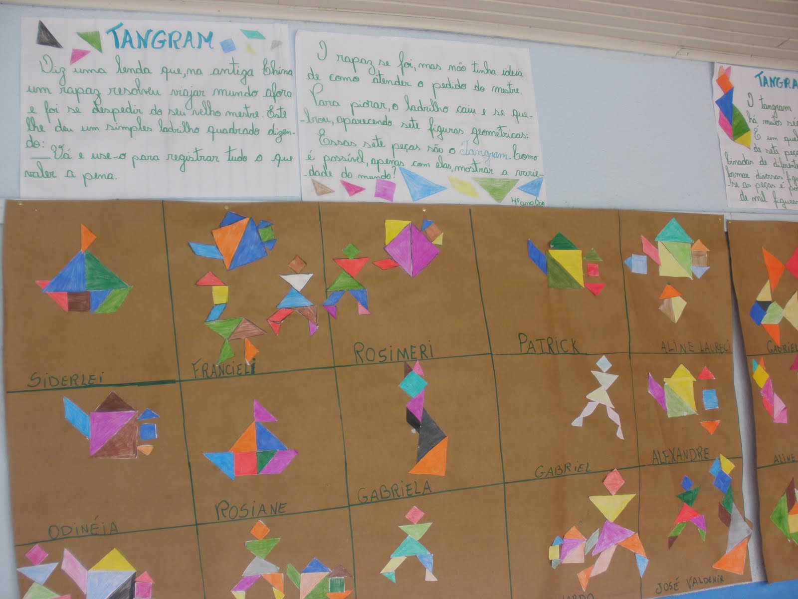 Atividades com o Tangram! - ESPAÇO EDUCAR