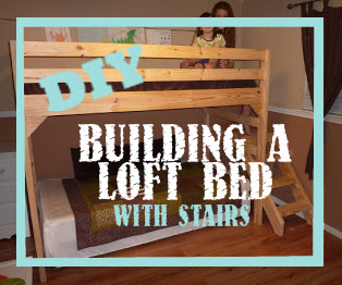 REHOBOTH FARM: DIY - Building a Loft Bed with Stairs - A DIY Family Project