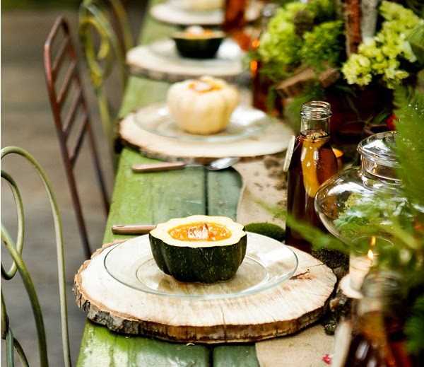 Designs for Daley Living: Dressing a fall dinner table