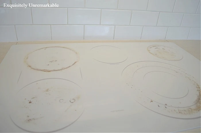 How To Clean A White Glass Top Stove - Exquisitely Unremarkable