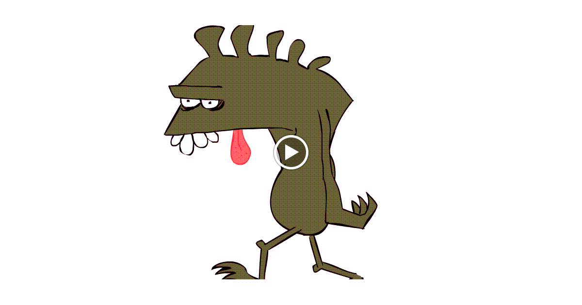 The World of Thomas Spettel: Monster Walk Cycle (Flash)