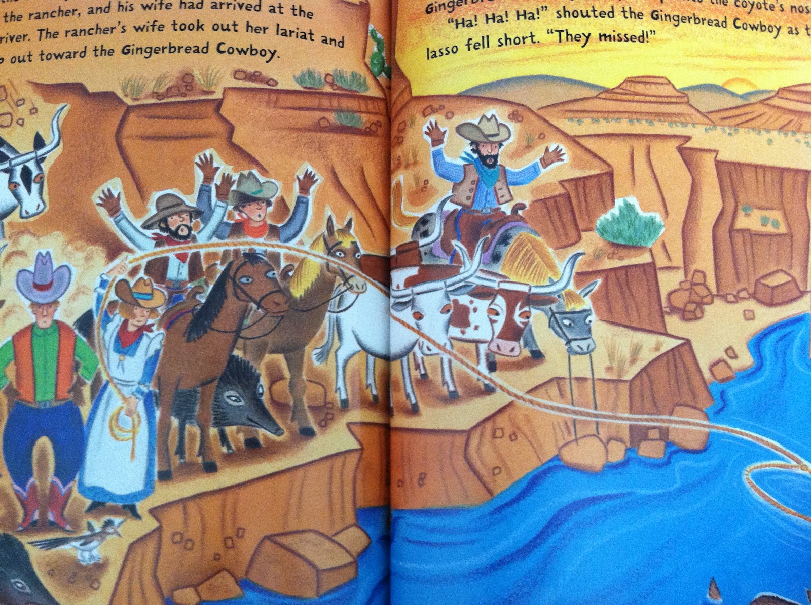 Quirky Bookworm: 31 Days of Awesome Kids' Books: The Gingerbread Cowboy