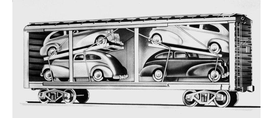 Industrial History: Carrying Automobiles in Boxcars