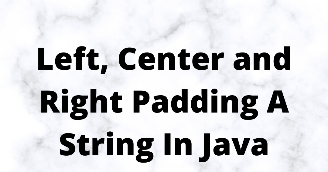 Pad a String | Write a program in Java to pad a String. | ISC Computer ...
