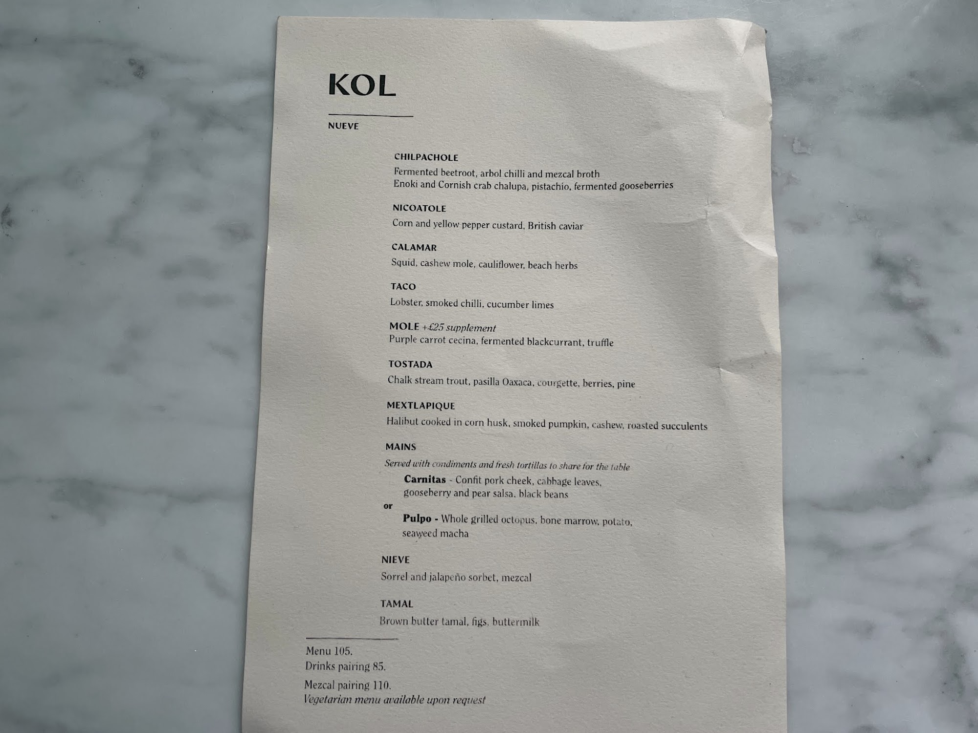 Double Skinny Macchiato: At KOL, a Celebration of Mexican Flavours in 9 ...