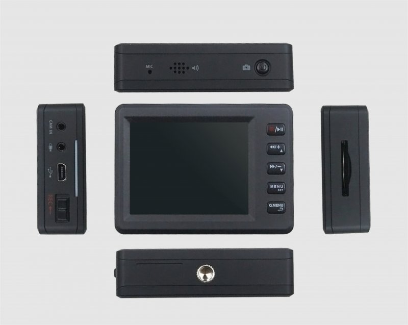 ForeSurvPro: All-in-One: Mini DVR with Color Button Cam