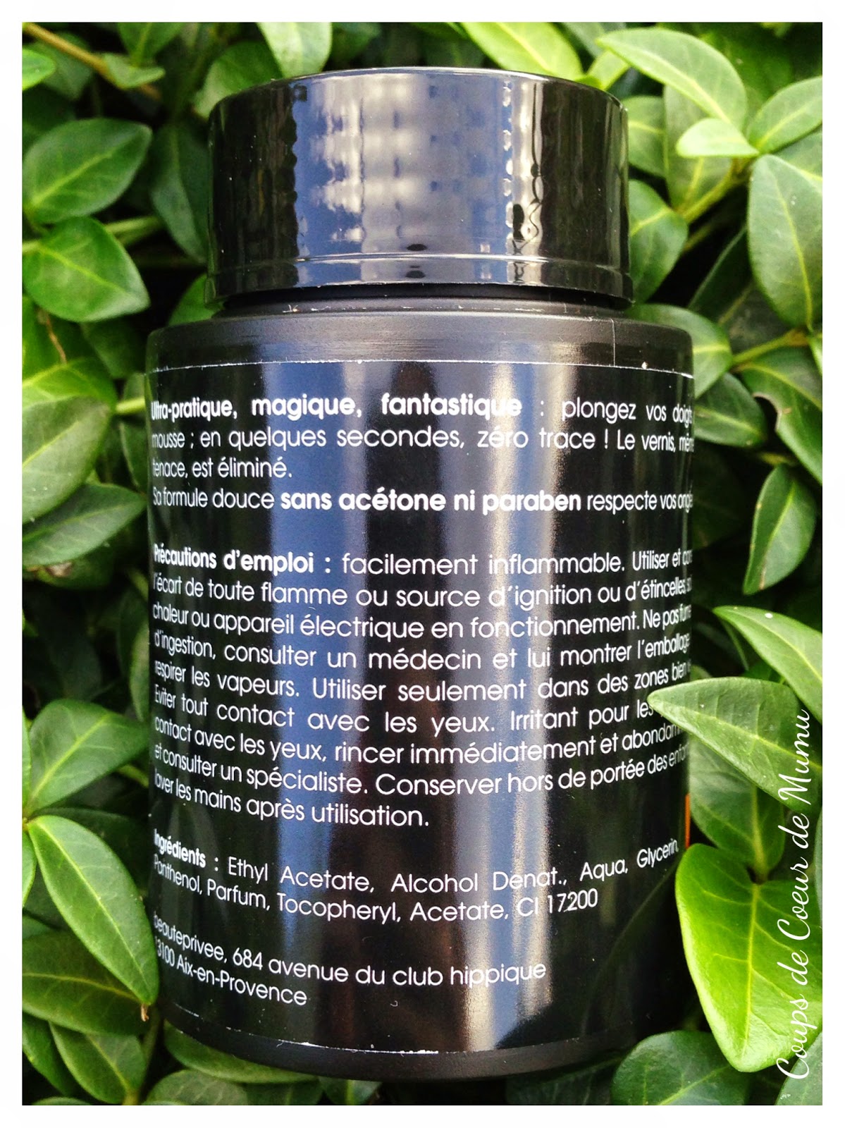 Le Bain Dissolvant BEAUTE PRIVEE (+ Bon Plan) - Coups de Coeur de Mumu