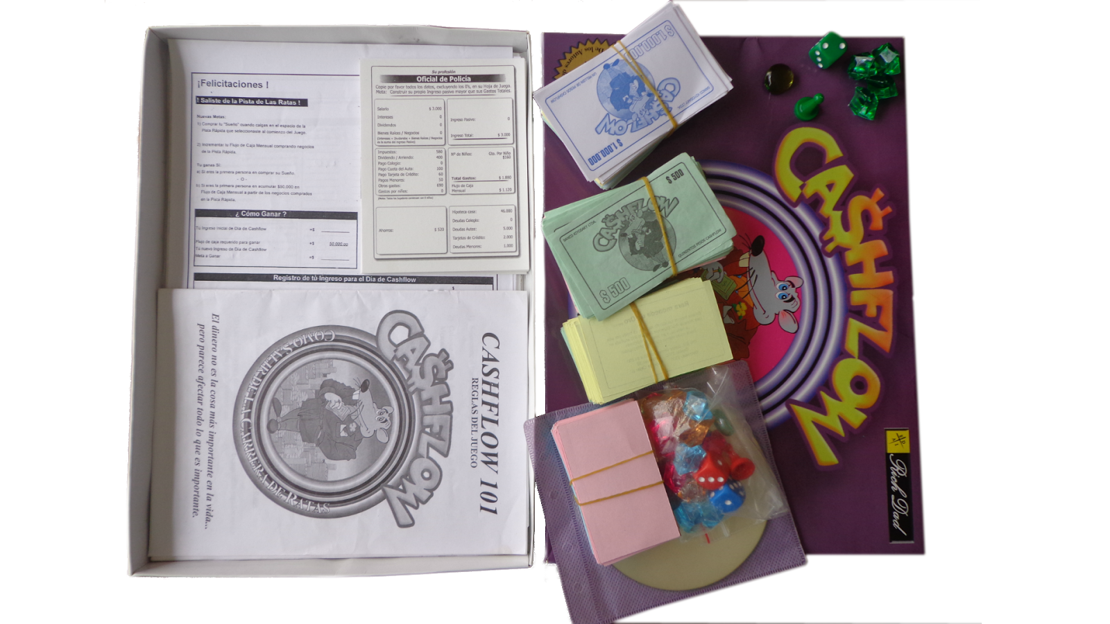 Cash flow 101 Español Artesanal Colombia