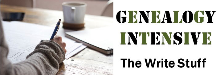 Genealogy Writing Intensive - The Accidental Genealogist