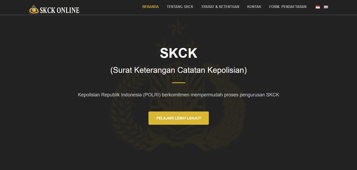 Daftar CPNS? inilah 10 Alur Membuat SKCK Online, Tanpa Harus Antre di ...