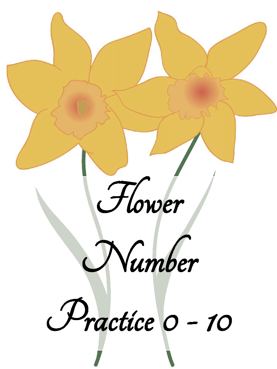 Flower Number Practice Sheets flower-number-practice-sheets