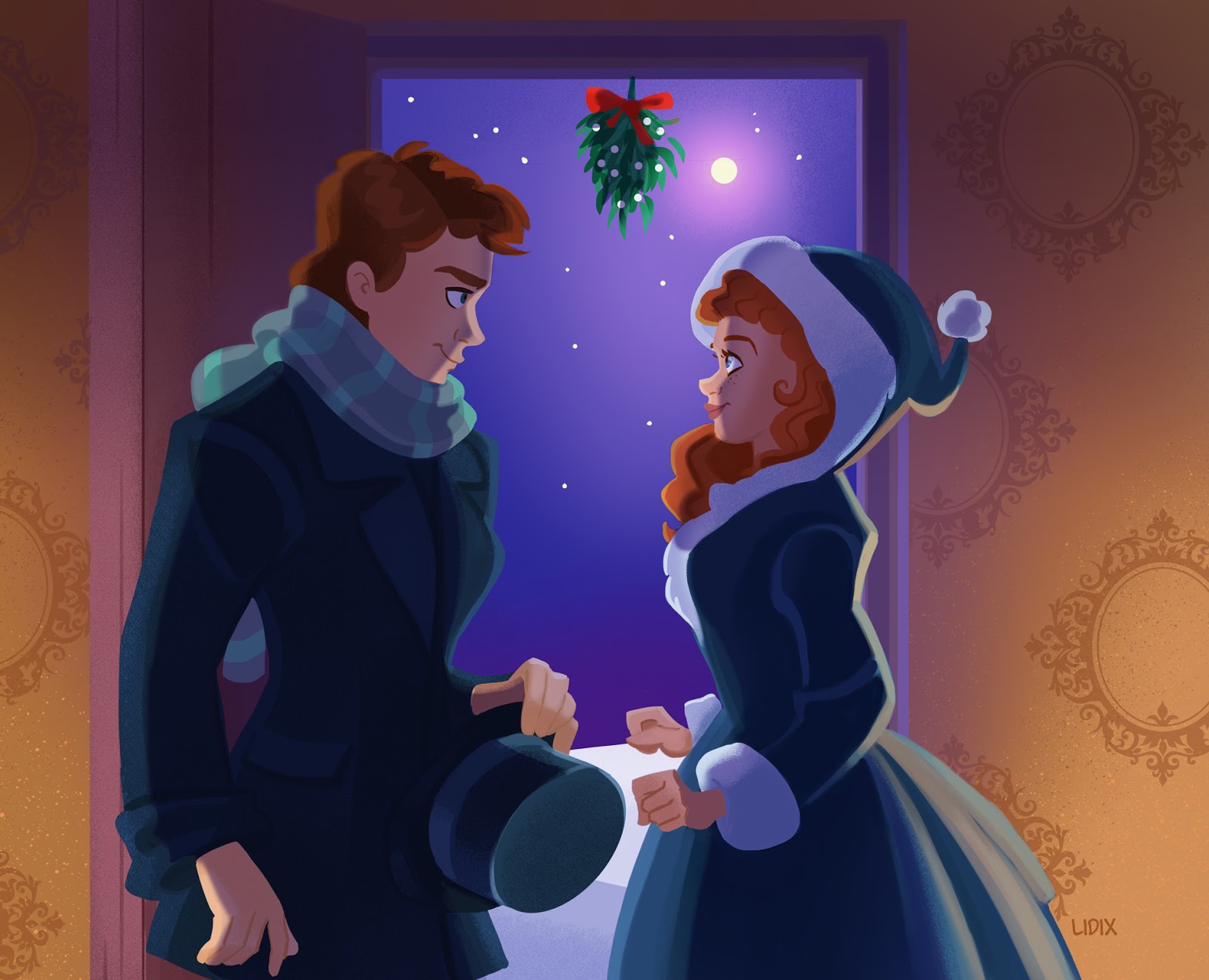 Lidia ´s Mont Parnasse: "Underneath the Mistletoe"