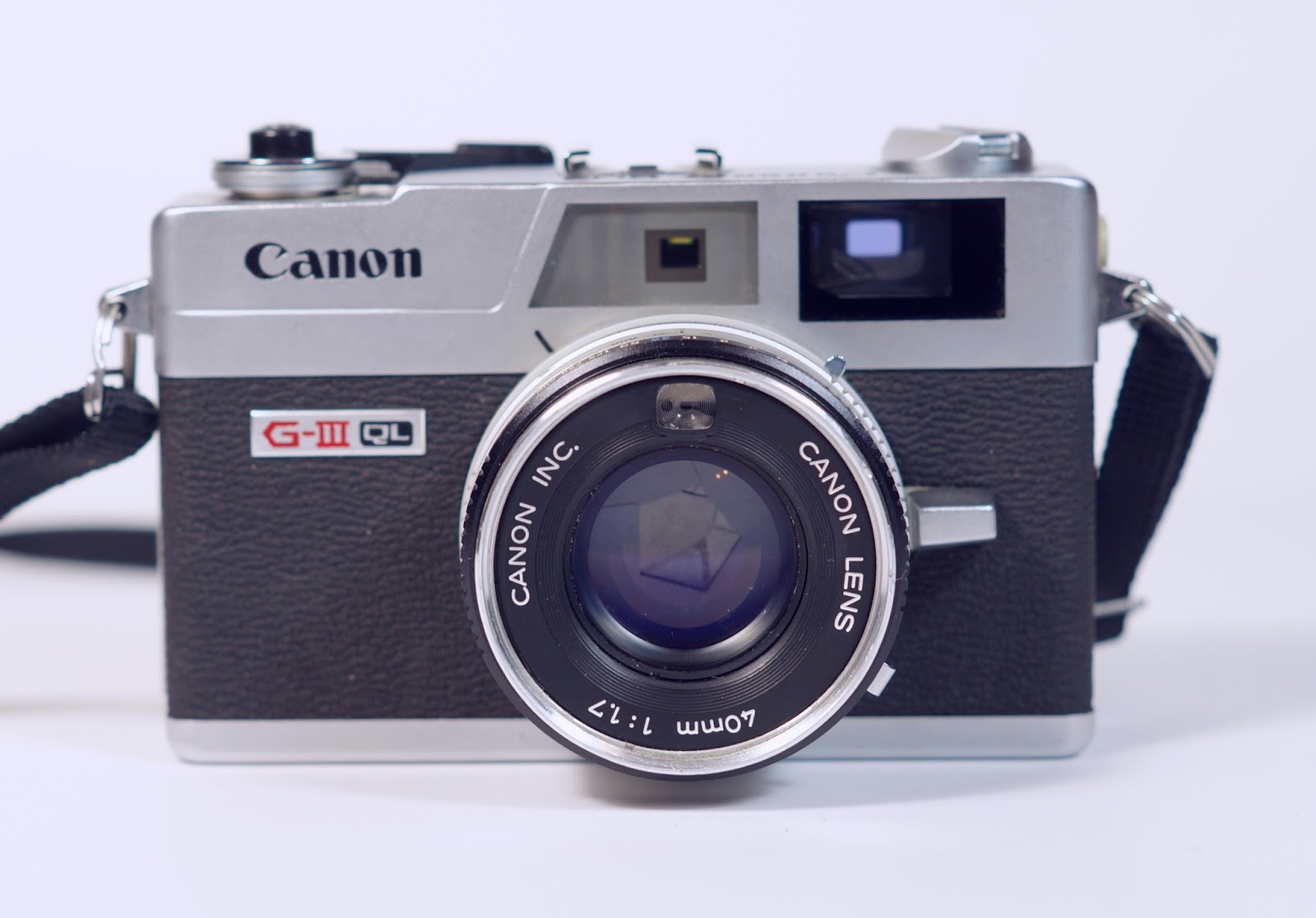 Canon Canonet QL17 G-III QL 40mm f/1.7 35mm Film Rangefinder Camera