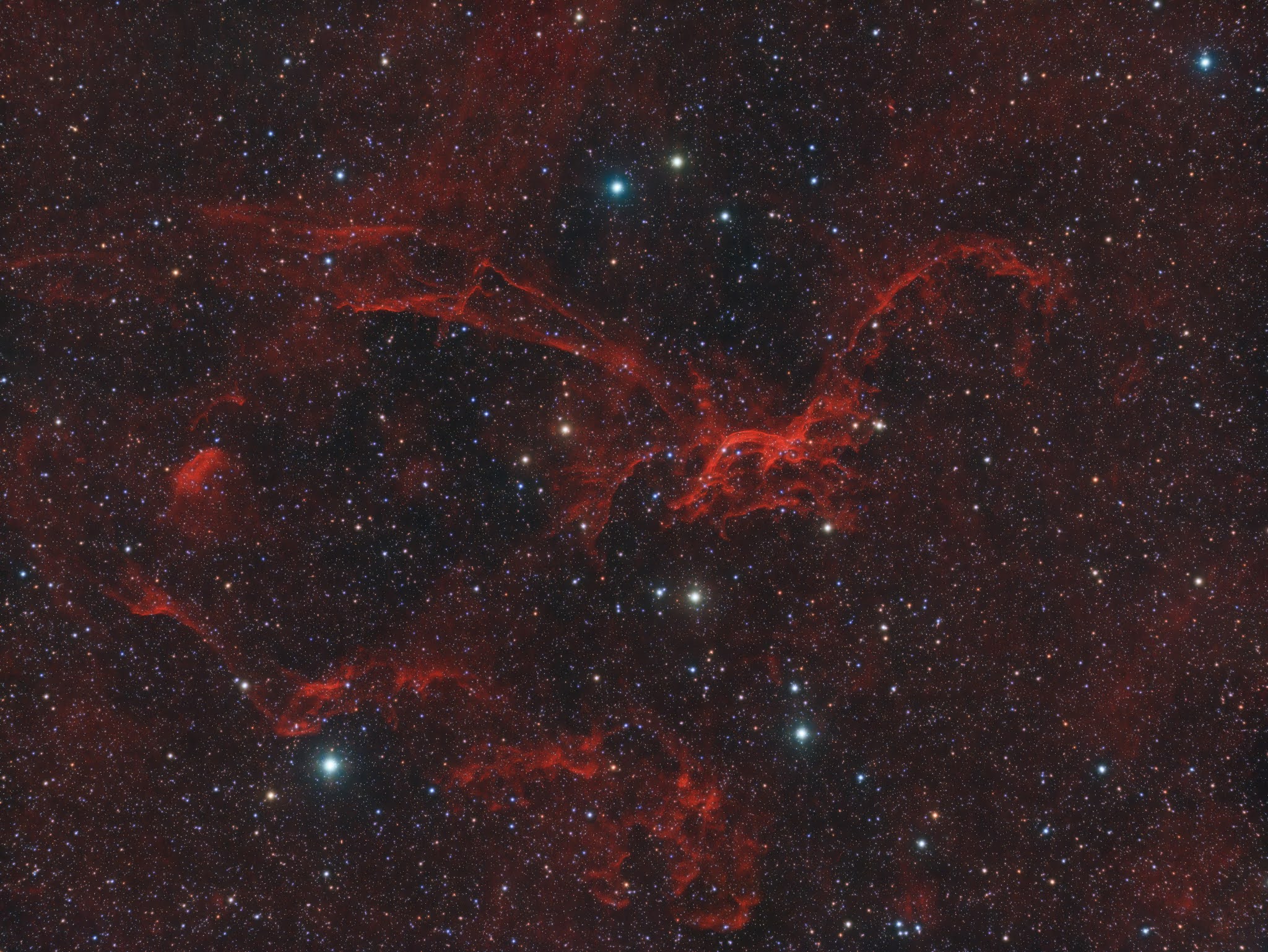 AstroQuest1: Sh2-114 - Flying Dragon Nebula