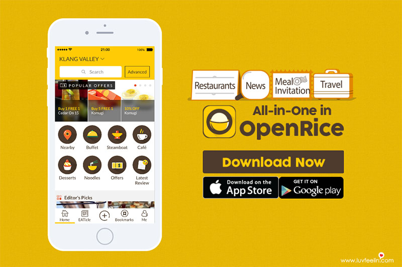 OpenRice 开饭手机程式带我去“揾食”啦！ - 乐飞翎 ♥ LUVFEELIN