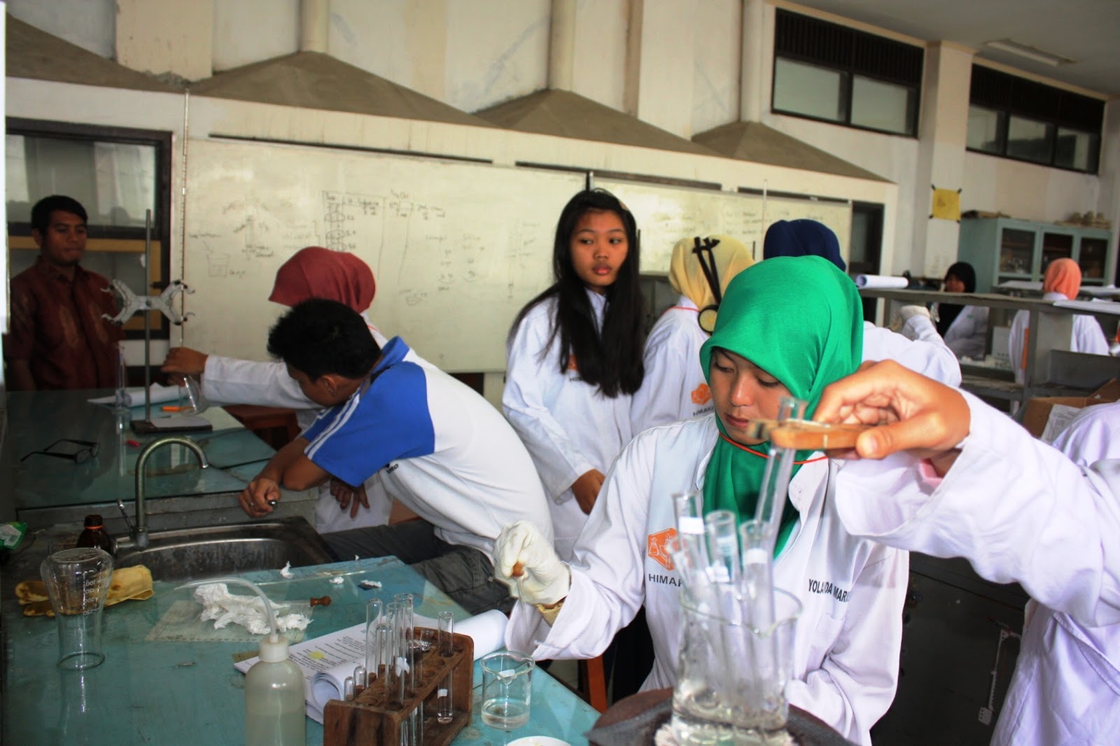 Tumbuhan Obat dan Sains: Praktikum di Laboratorium Kimia Universitas ...