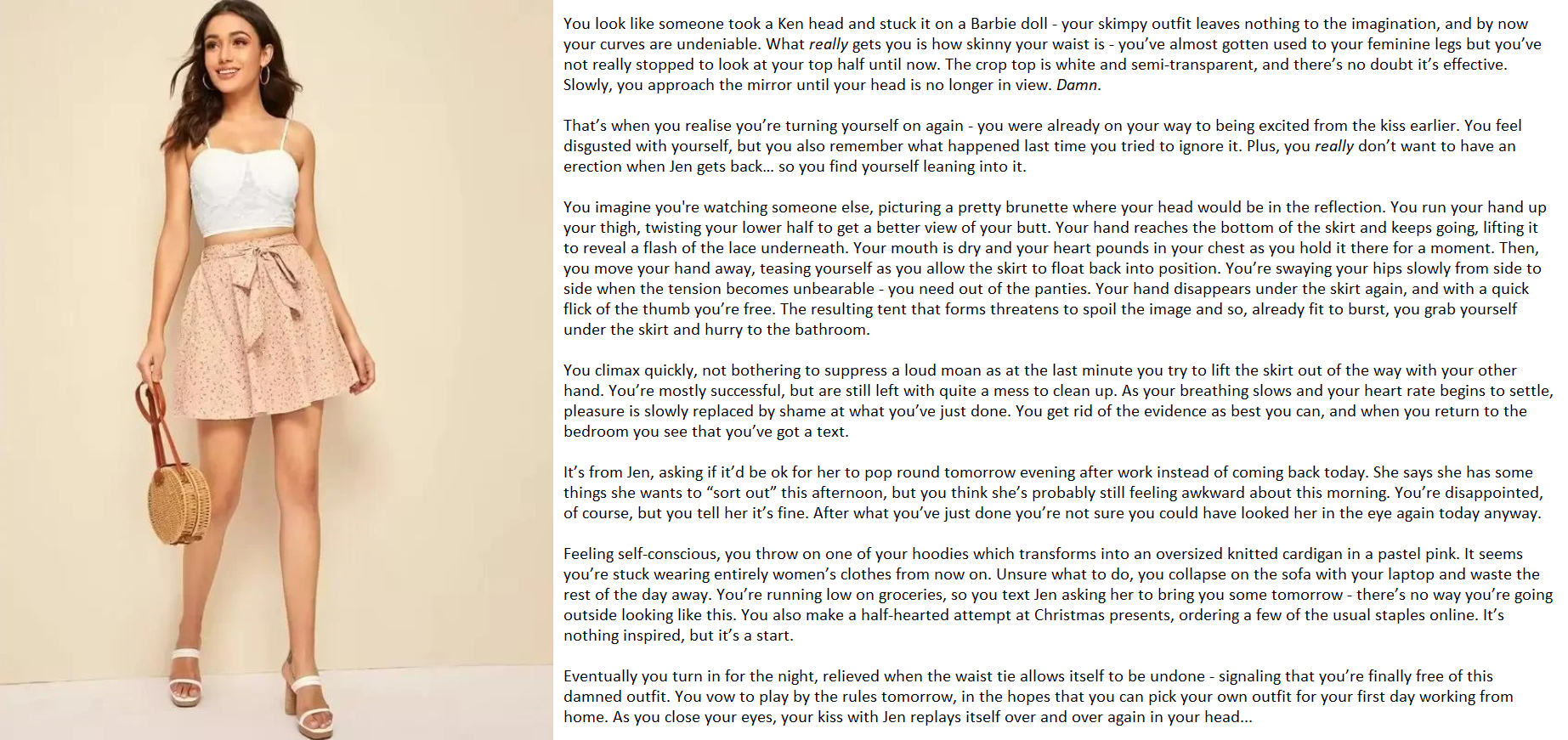 Emily's TG Captions: Advent of Femme - Day 12