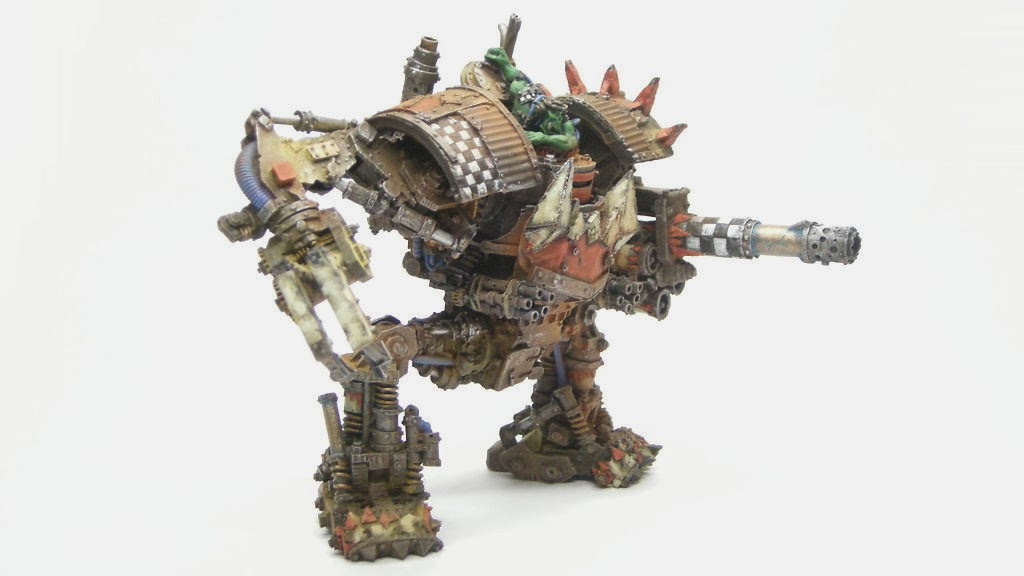 Watching Paint Dry: Forgeworld Mega Dread Finished