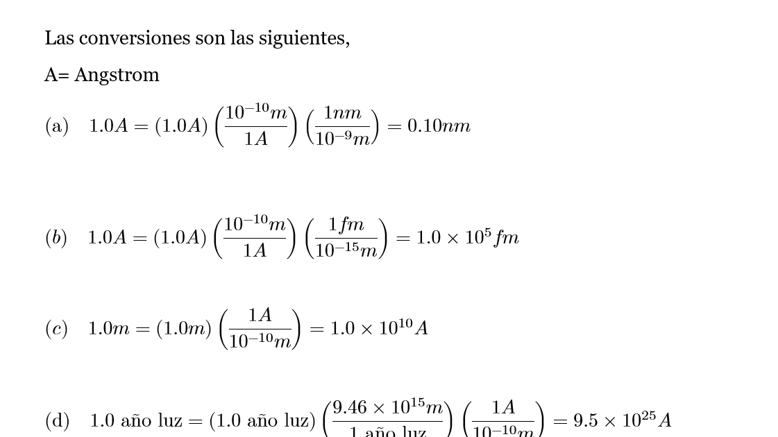 59. Un angstrom (símbolo: Å) es una de longitud, definida como 10(10 m ...