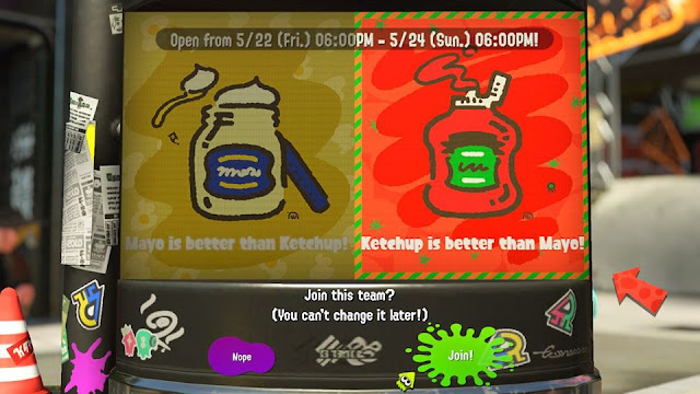 KoopaTV: Ketchup vs. Mayo? Again? Encore Splatfest!