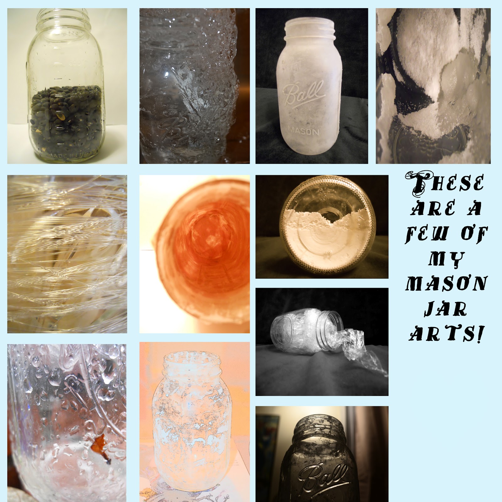 Grace Langdon Art : Mason Jar Art