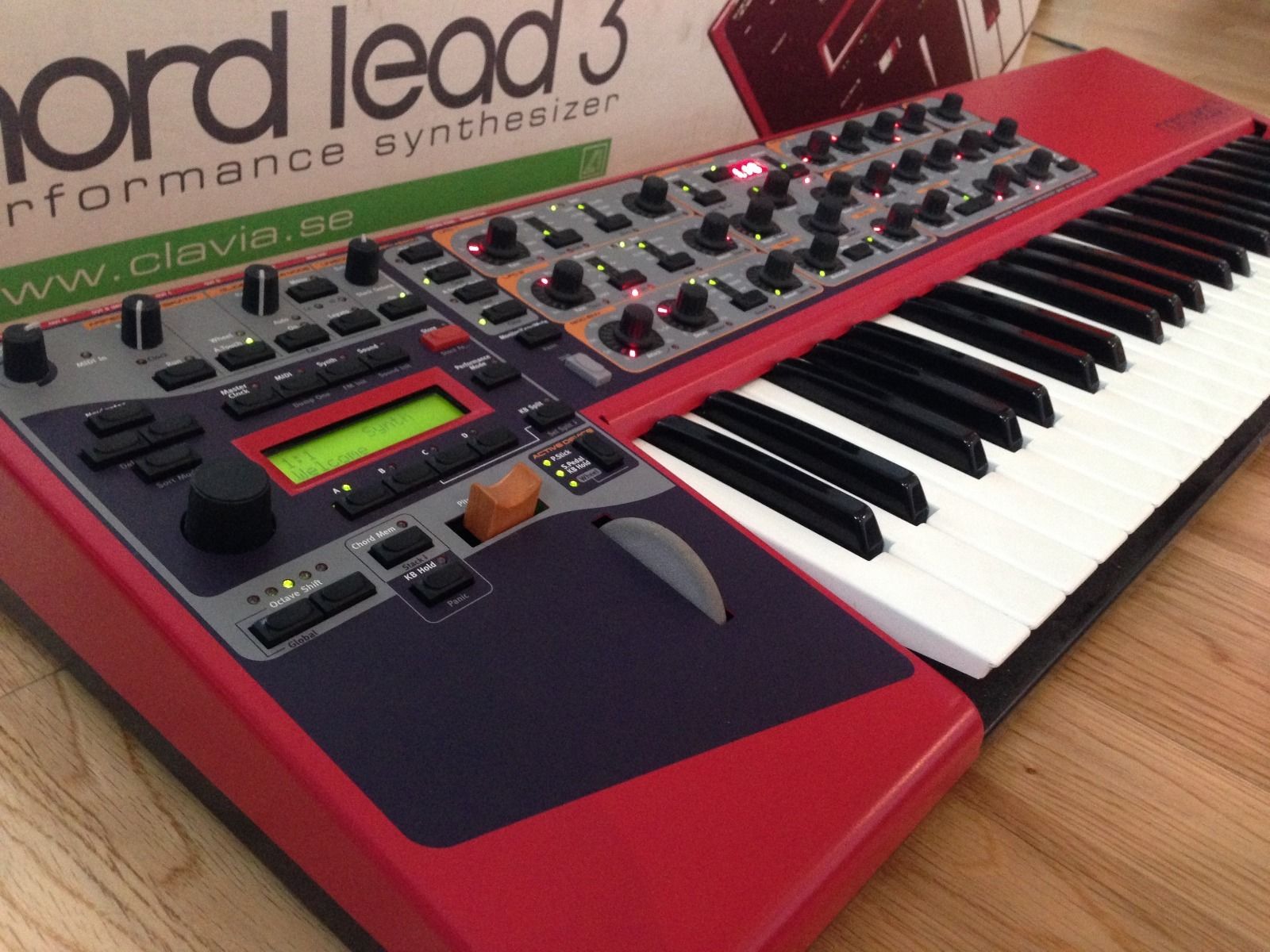 MATRIXSYNTH: Nord Lead 3 Synthesizer Keyboard with Original Box