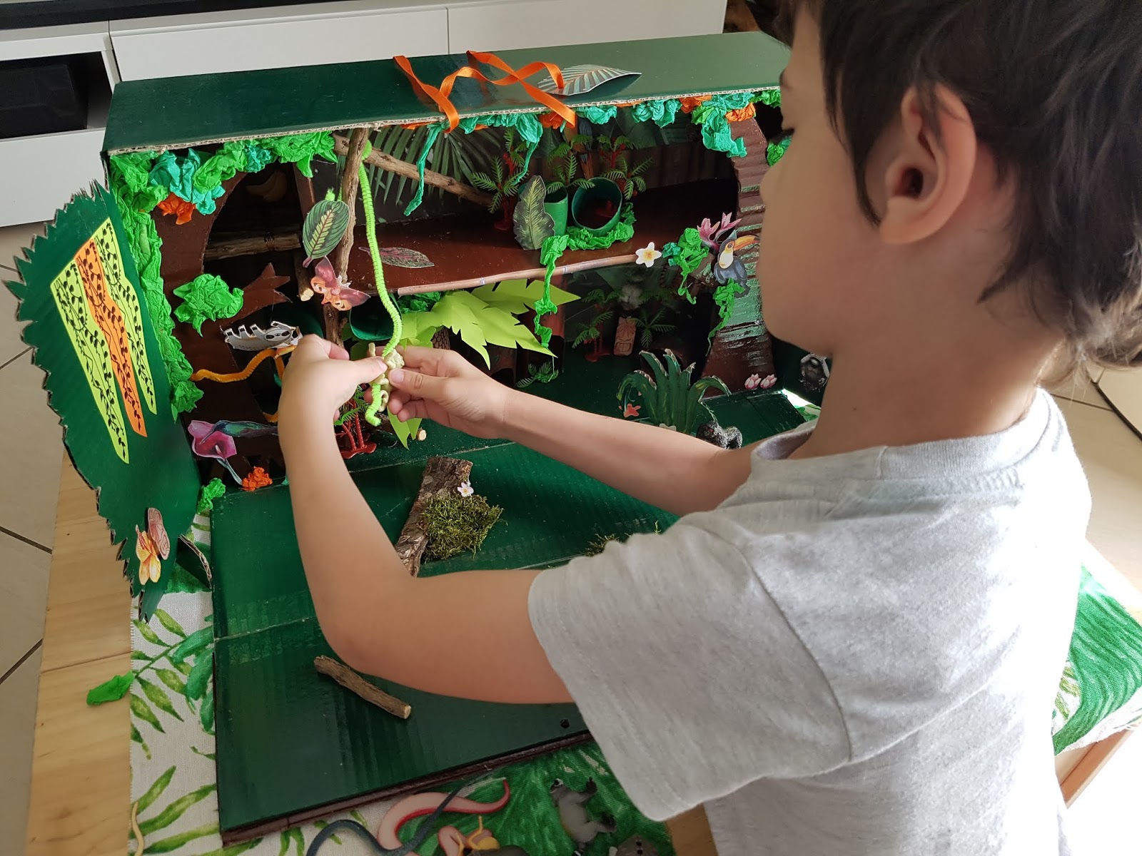 Sous le feuillage: JUNGLE BOX [DIY] (vidéos inside)