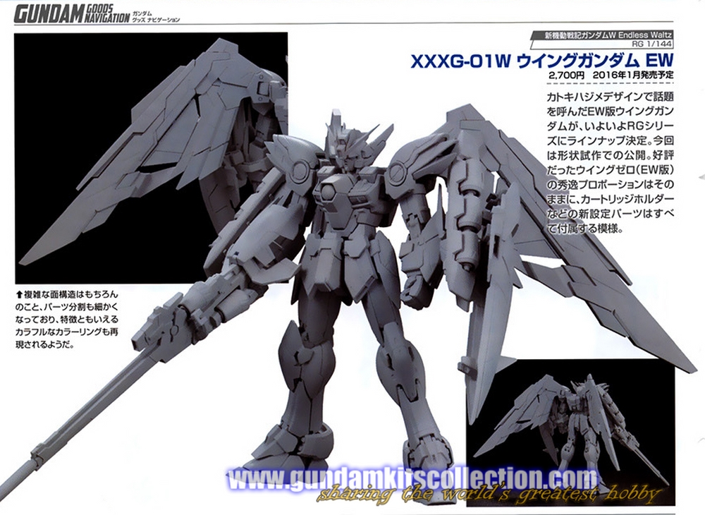 RG #20 1/144 Wing Gundam EW - Release Info, Box Art and Official Images
