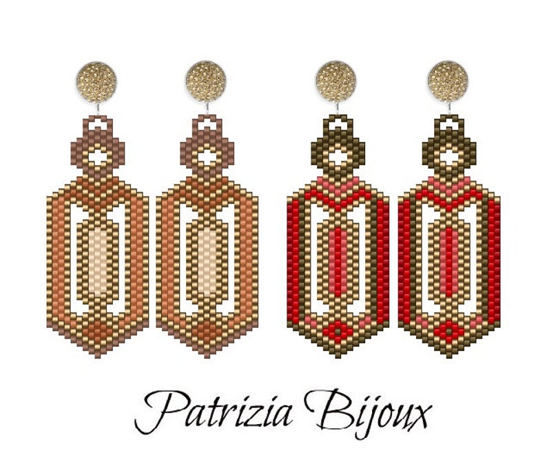 Peyote and Loom Patterns and Tutorials by PatriziaBijoux / The Beading Gem