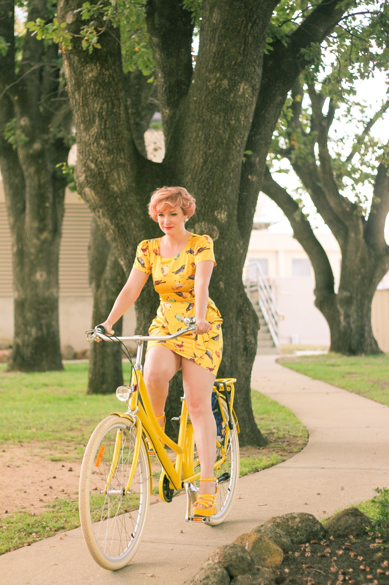 Delicious Yellow and Bike Style - Finding Femme