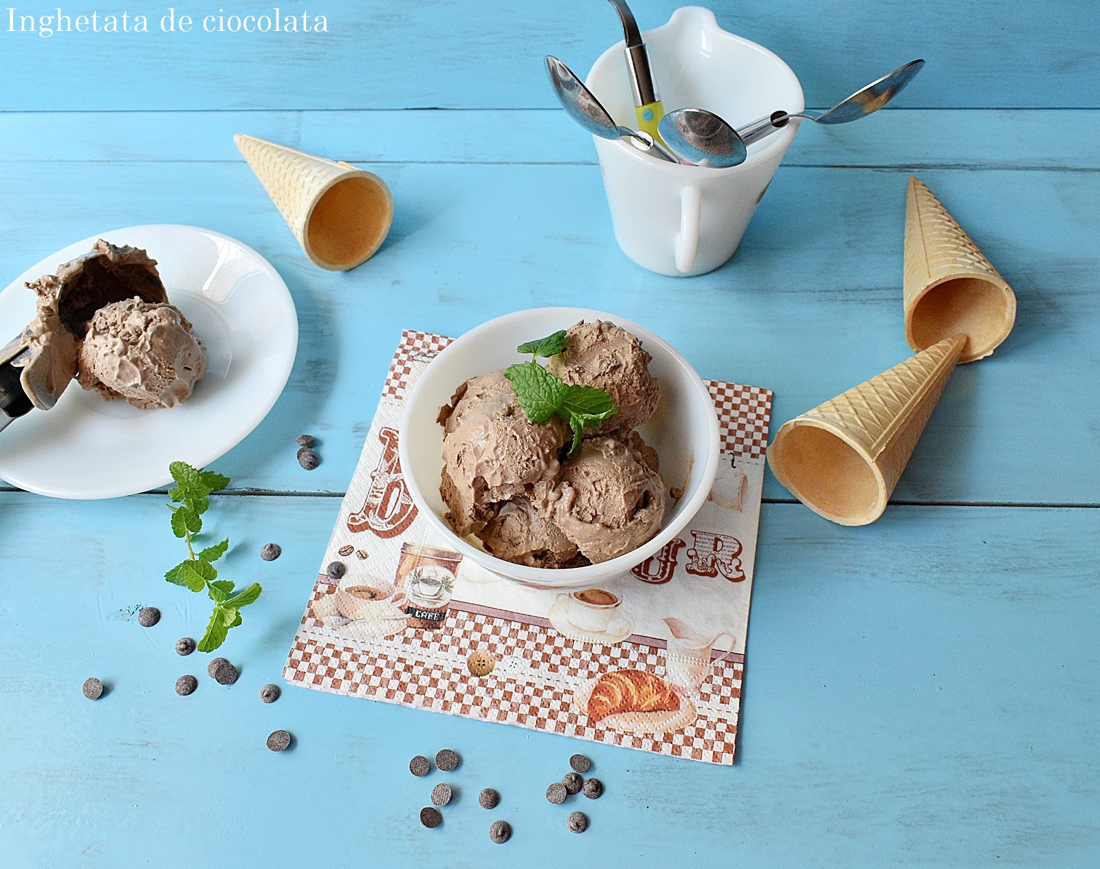 Rocsy in bucatarie: Inghetata de ciocolata