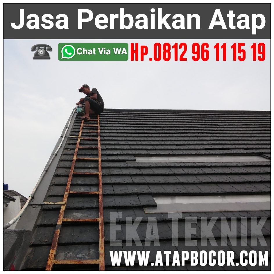 Solusi Bocor di Pertemuan Atap dan Dinding | Jasa Tukang Atap Bocor